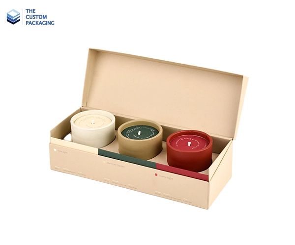 Custom Candle Gift Boxes - The Custom Packaging