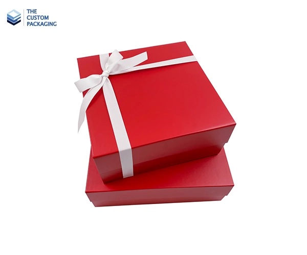 Custom Square Gift Boxes - The Custom Packaging