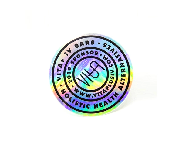 Custom Holographic Stickers - The Custom Packaging