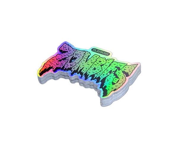 Metallic Stickers - The Custom Packaging