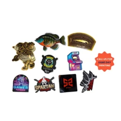 Metallic Stickers - The Custom Packaging