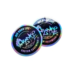 Metallic Stickers - The Custom Packaging