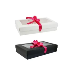 Presentation Boxes With Clear Lid - The Custom Packaging
