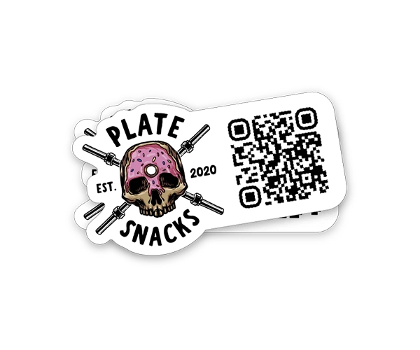 QR Code Stickers - The Custom Packaging