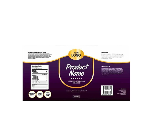 Product Labels - The Custom Packaging