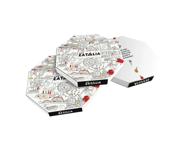Custom Round Pizza Boxes - The Custom Packaging