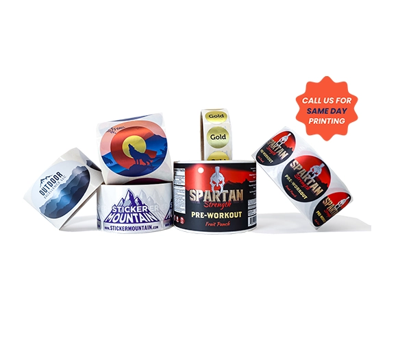 Custom Metallic Labels - The Custom Packaging