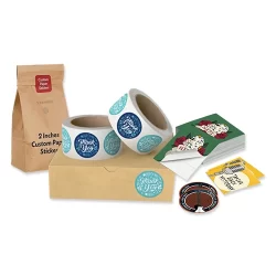 Custom Paper Stickers - The Custom Packaging